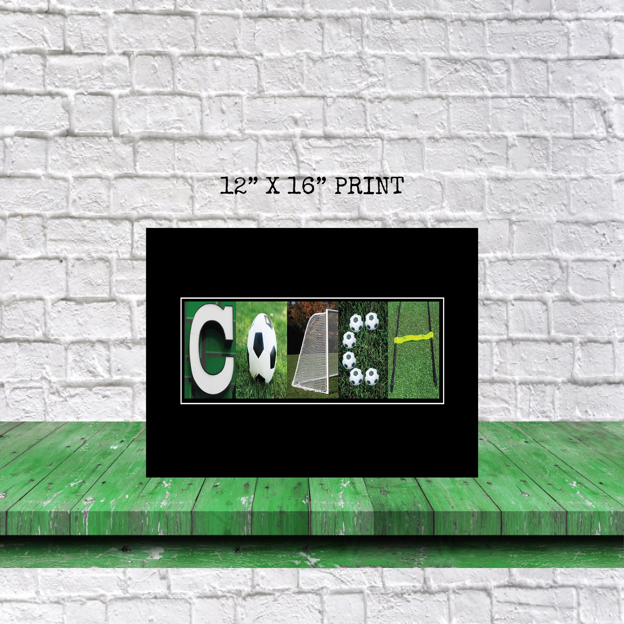 Soccer Coach Gift, Coach Soccer, Alphabet Art Sign, Best Coach Gift ...