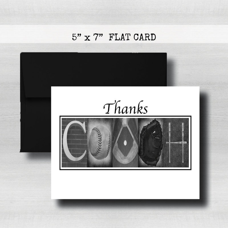 Baseball Thank You - Etsy