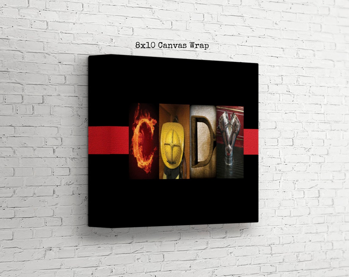 Firefighter Letter Art, Firefighter, Firefighter Wife, Fireman, Gift ...