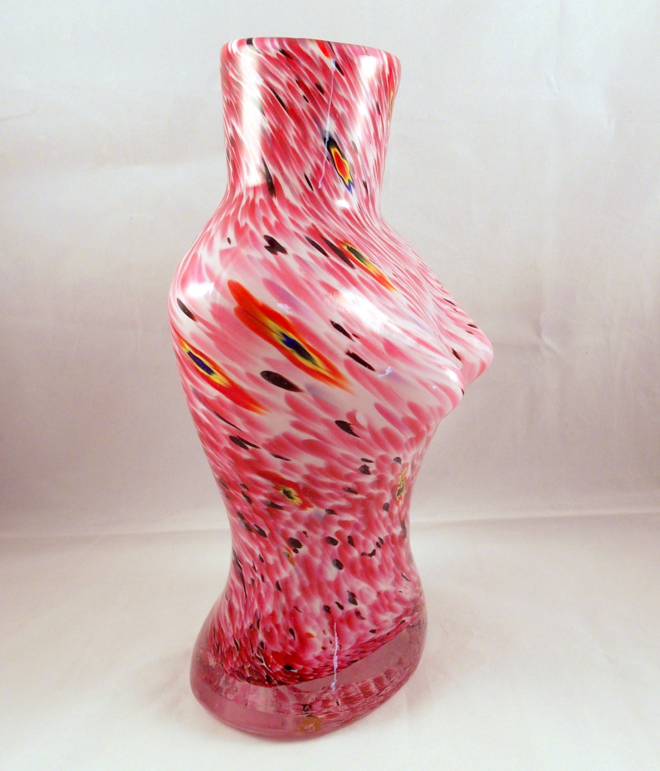 Art Glass Torso Vase at Charles Blalock blog