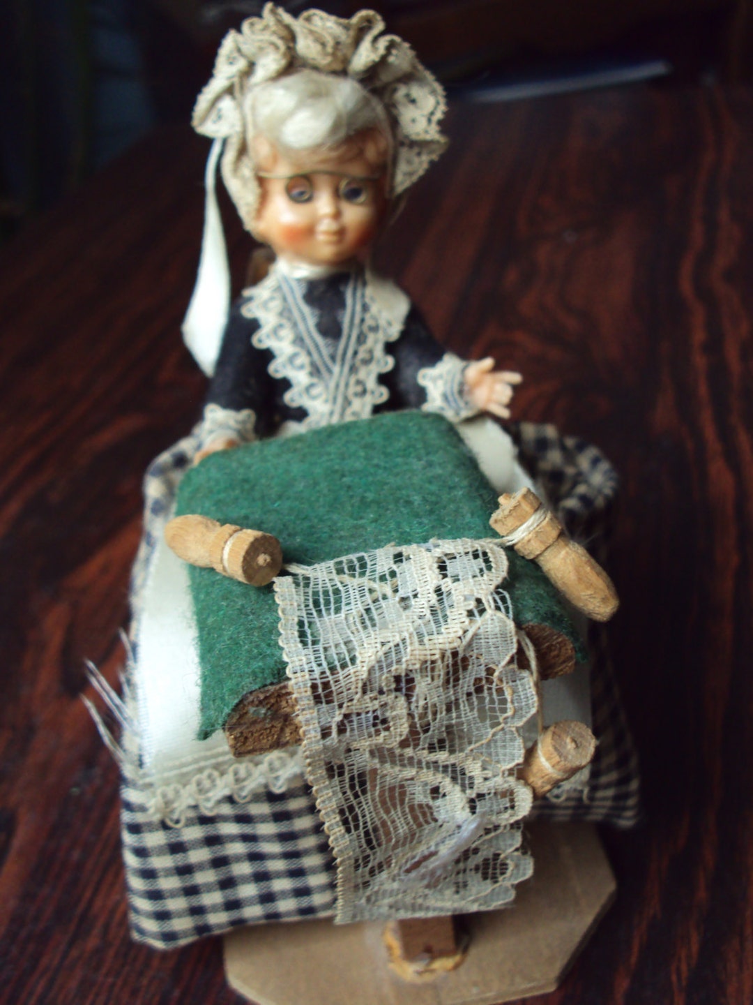 Very Rare Object Representing a Lacemaker and Dating From the End of ...