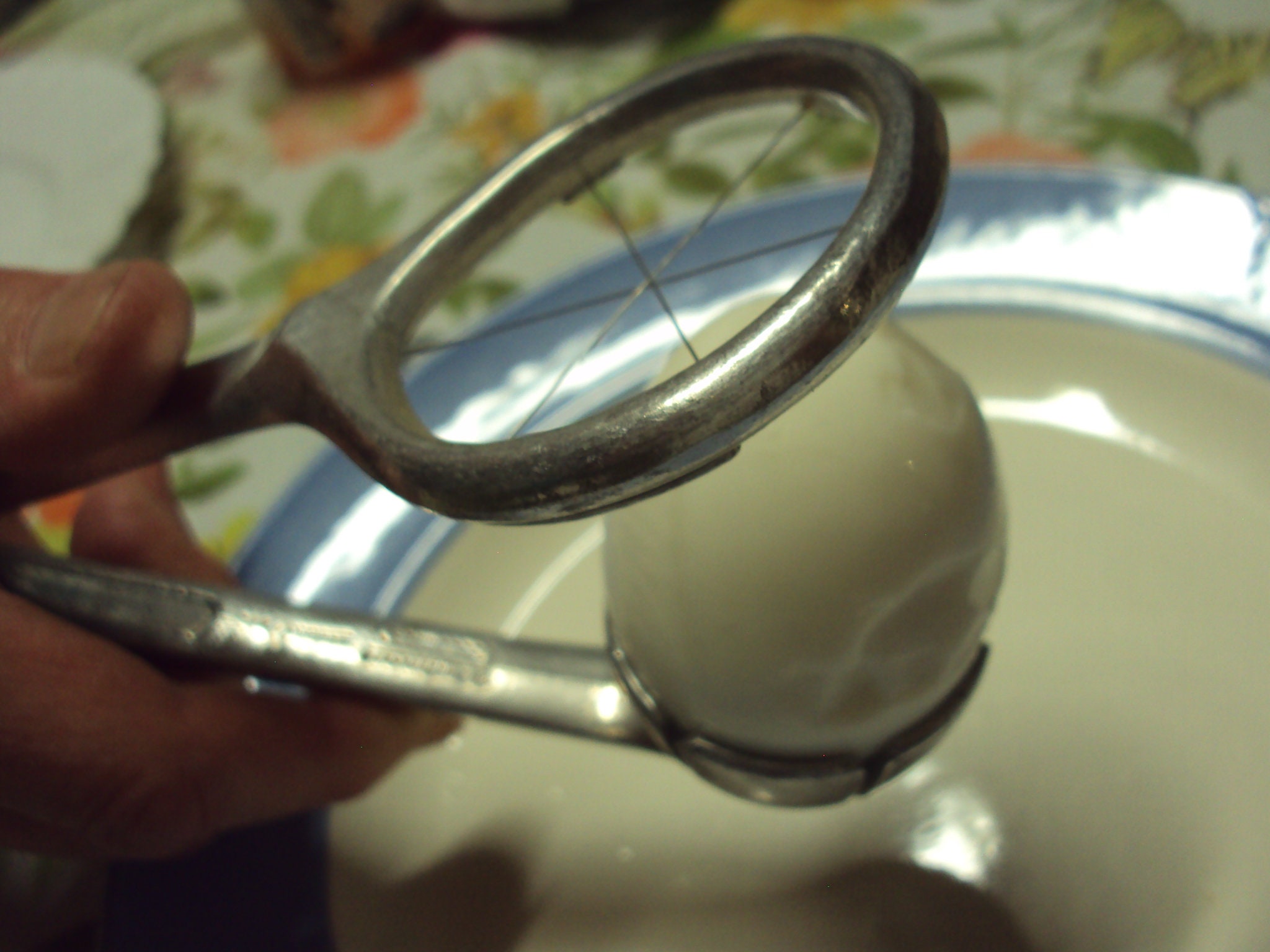 German Brand Egg Cutout in Aluminum Dating From the 60s. - Etsy