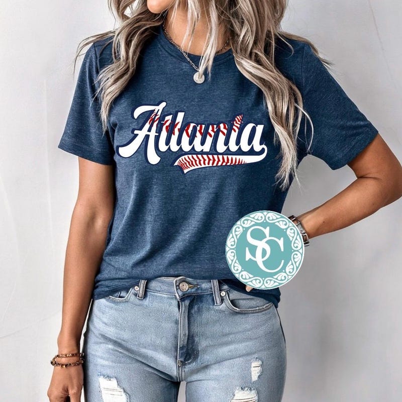 Atlanta Braves Shirt - Etsy