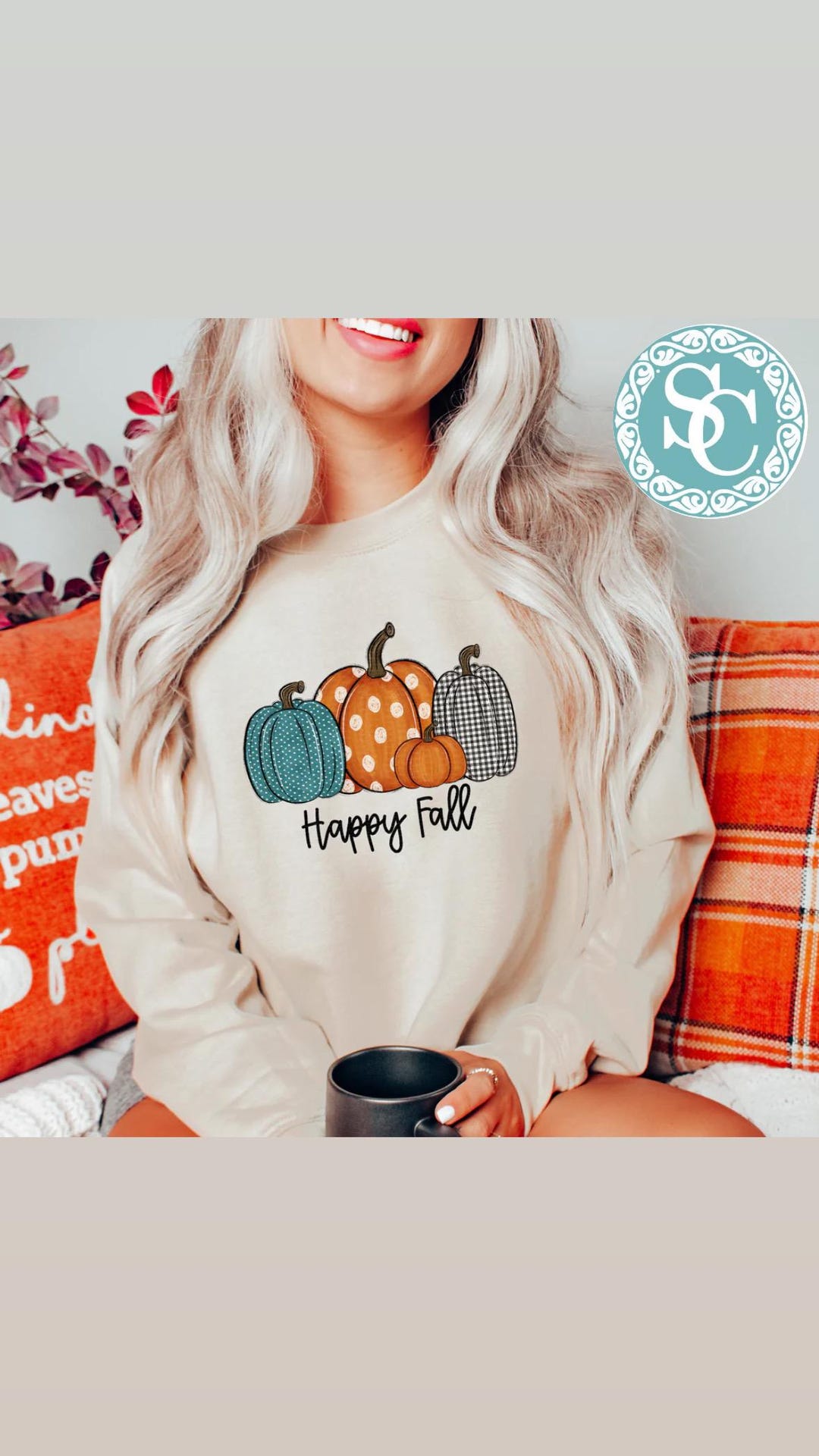 Happy Fall Shirt | Pumpkin Season| Trendy Fall Shirt | Adult Youth ...