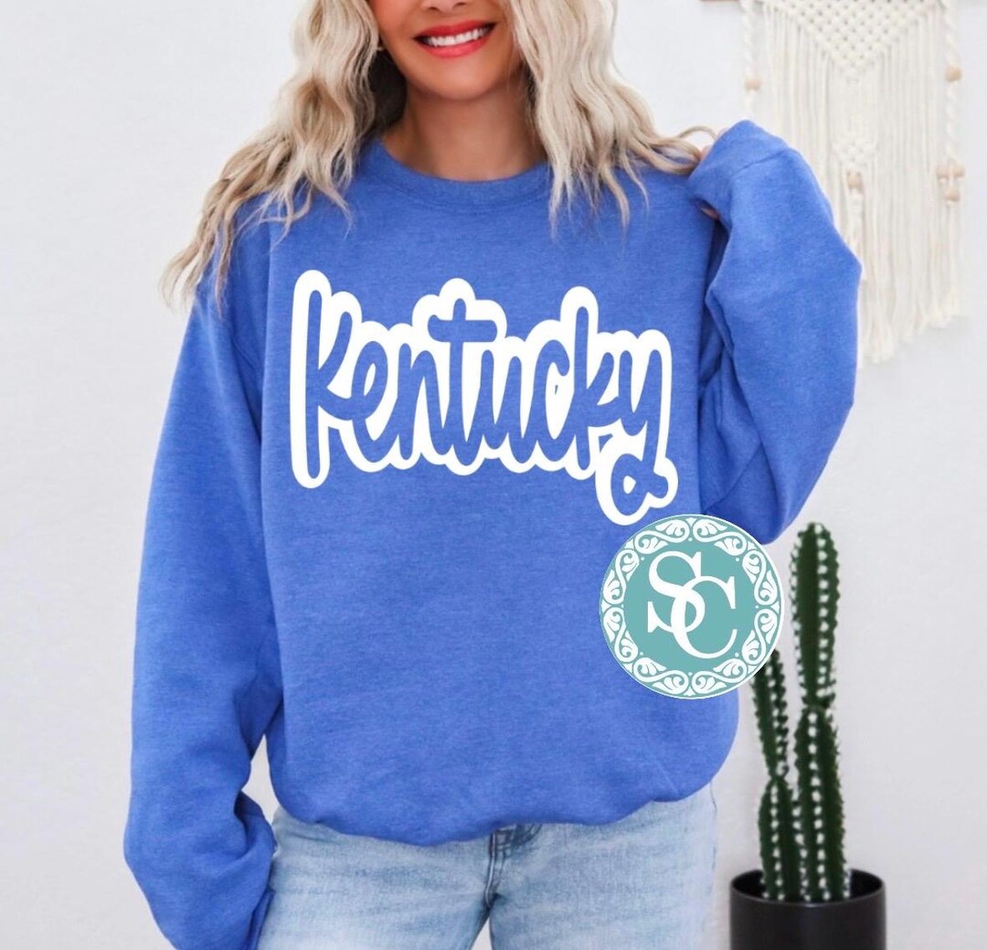 Kentucky Bubble Script Shirt| Kentucky Cursive Shirt | Game Day T Shirt ...