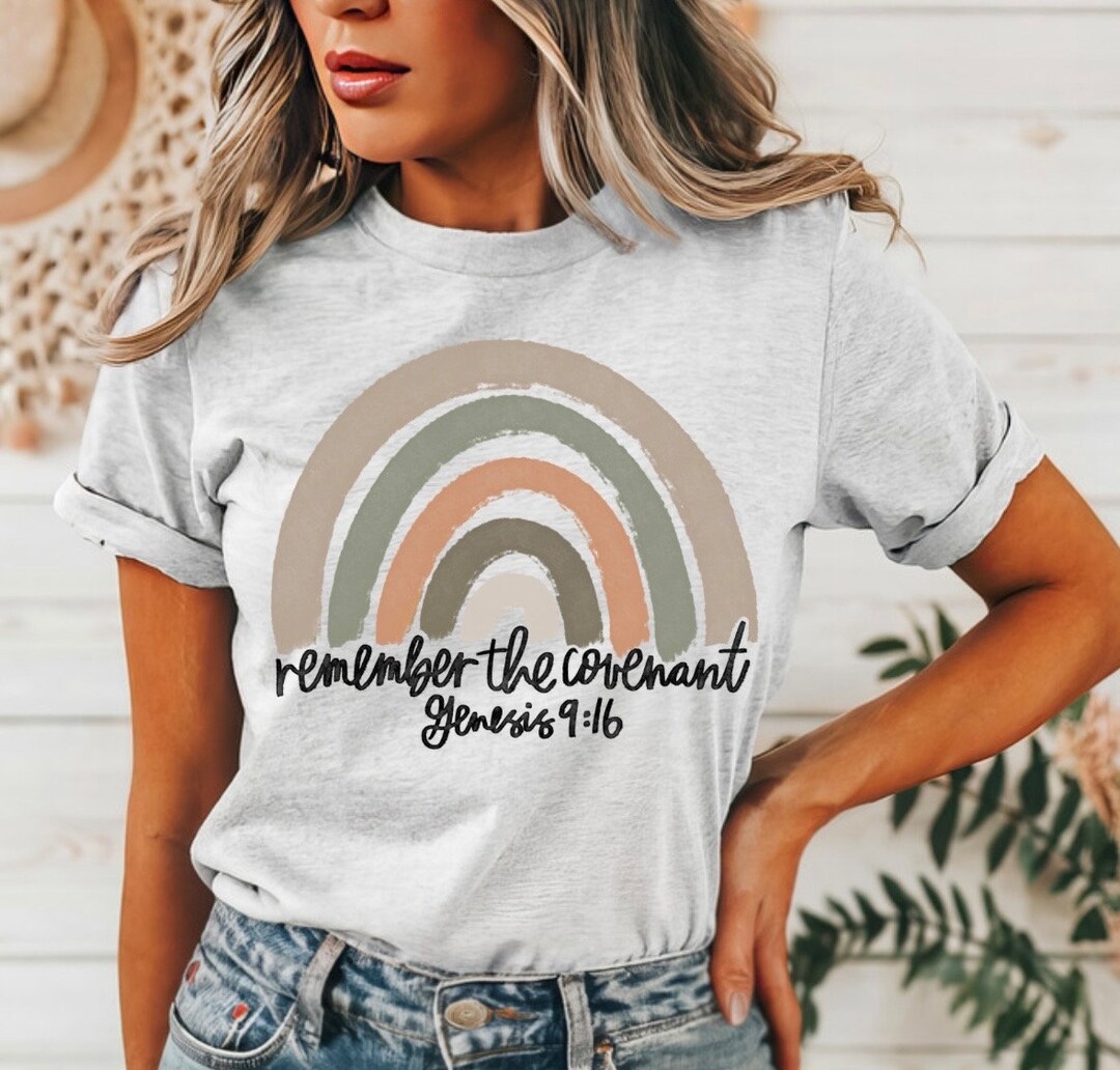 Remember the Covenant Shirt | Christian Tshirt | Women’s Religious ...