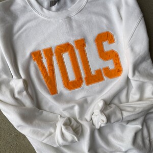 Vols Sweatshirt, T Shirt Long Sleeve, Gameday, Vols Shirt, Embroidered ...