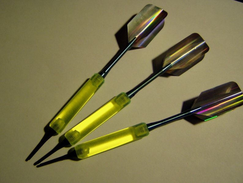 Acrylic Barrel Soft Tip Darts Seven Colors to Choose From or Mixed ...