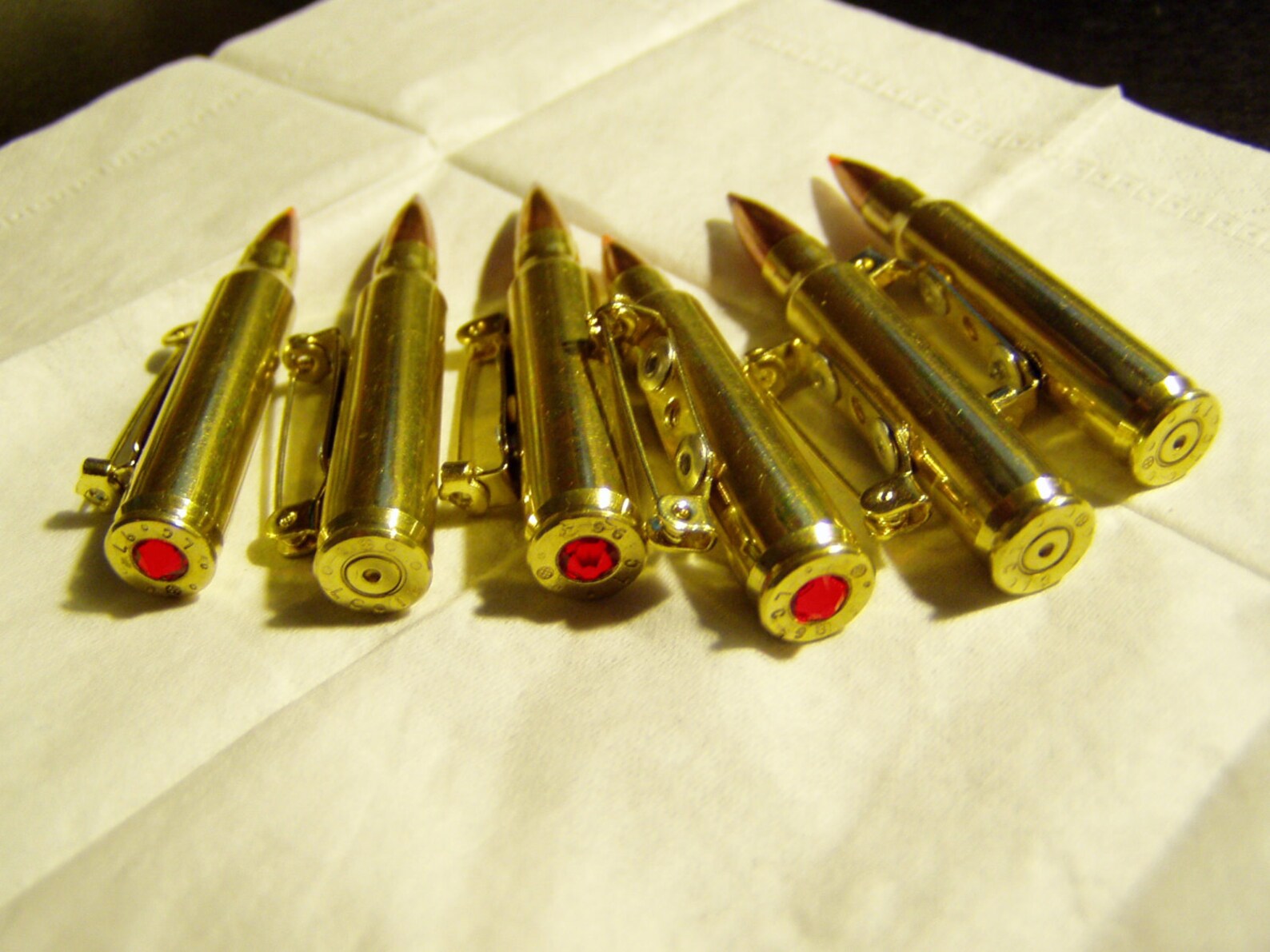 Real 223 Caliber Bullet Broach Brooch Pin - Etsy