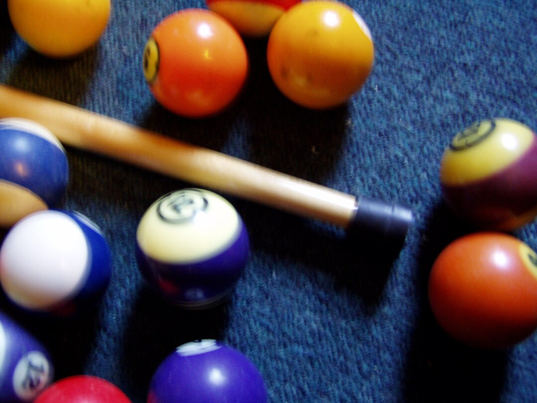 Pool Ball Knob Drilled and Tapped for Shifter, Cabinet, Door, or ...