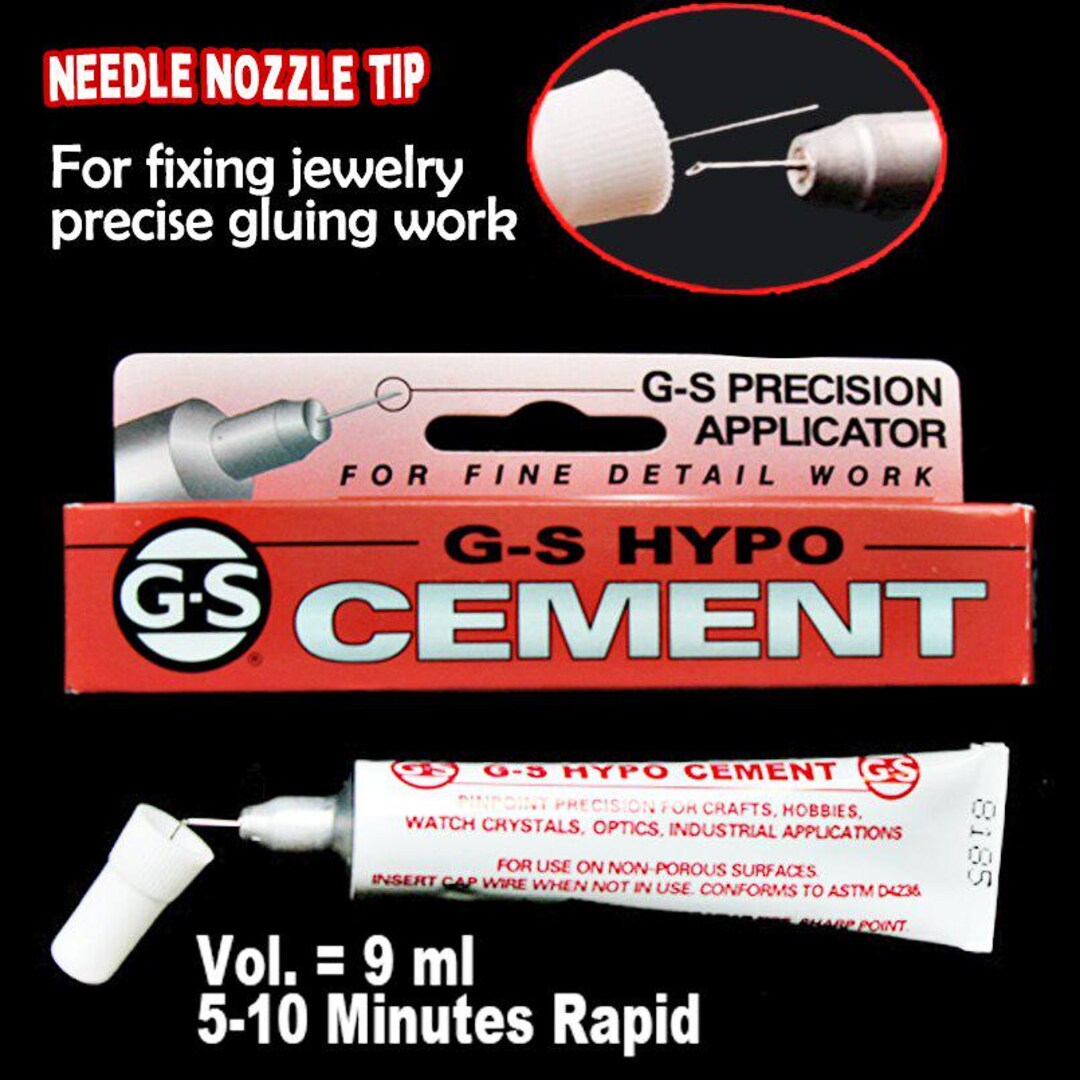 GS Hypo Cement Needle Nose Glue - 9ml - Etsy