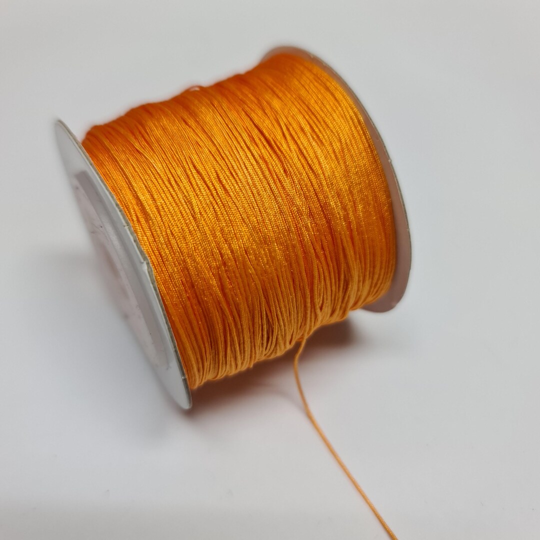 Nylon Mala Thread 0.5mm Orange 150m Roll - Etsy