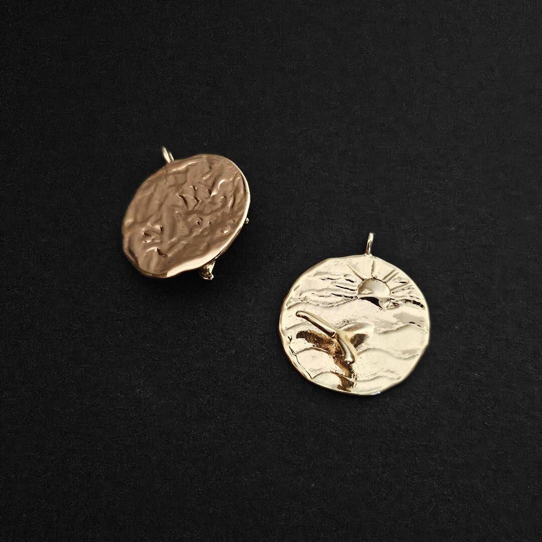 Whale Tail Pendant 1pc Gold Plated Tarnish Resistant Pendant - Etsy