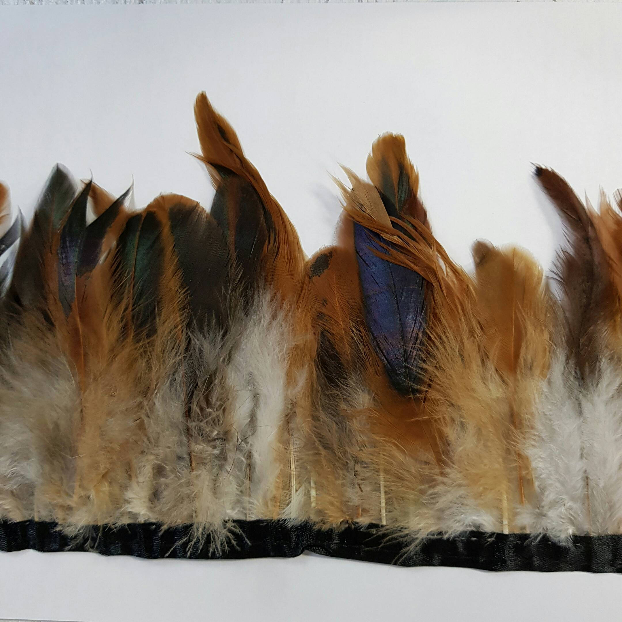 1 X Metre of Natural Feather Trim by the Metre 369 - Etsy