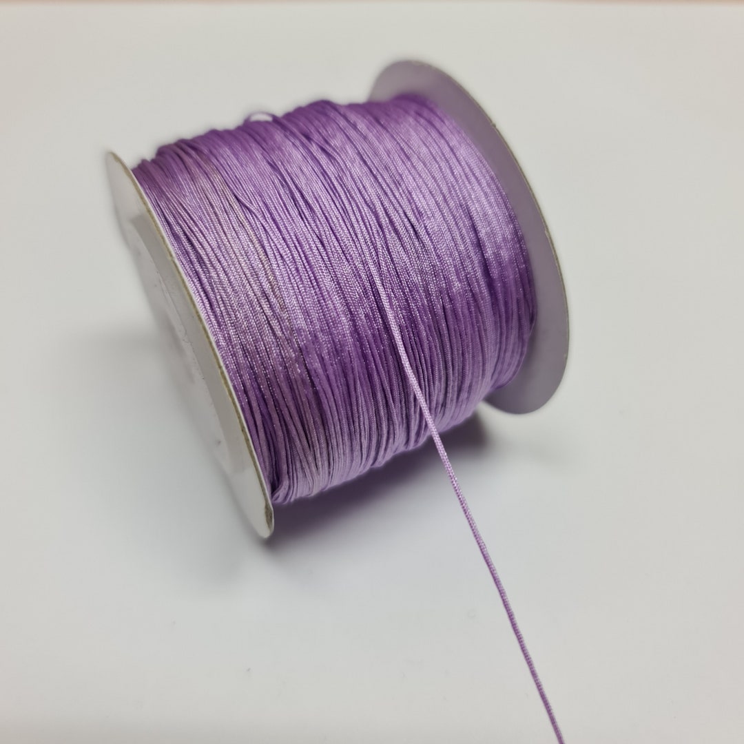 Micro 150m Roll 0.5mm Nylon Mala Thread Light Purple - Etsy