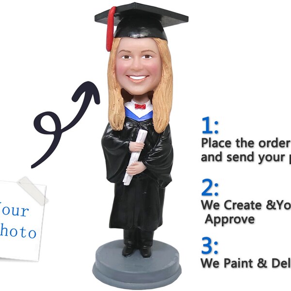 Graduation Bobblehead - Etsy