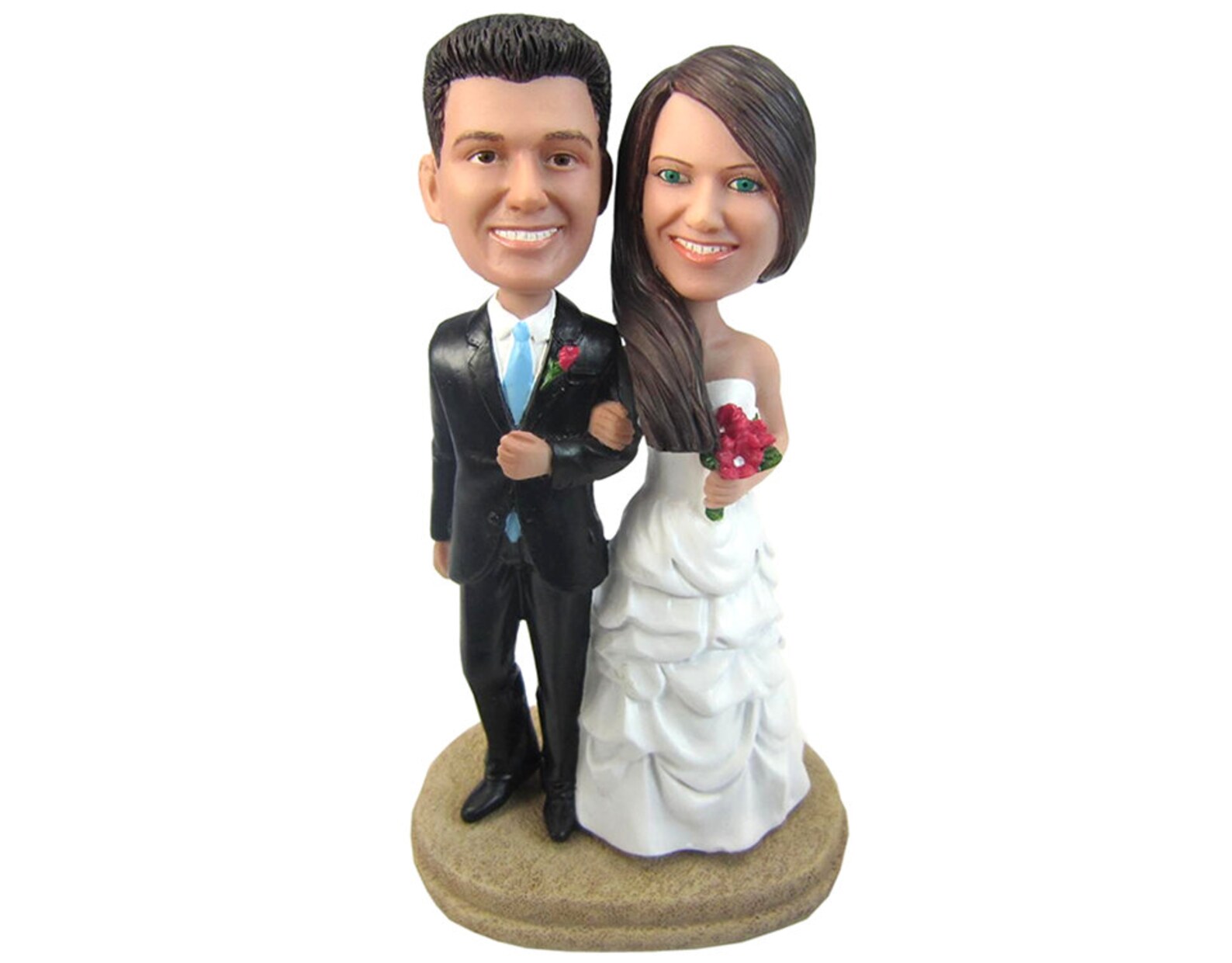 Custom Wedding Cake Topper Bride and Groom Cake Topper - Etsy