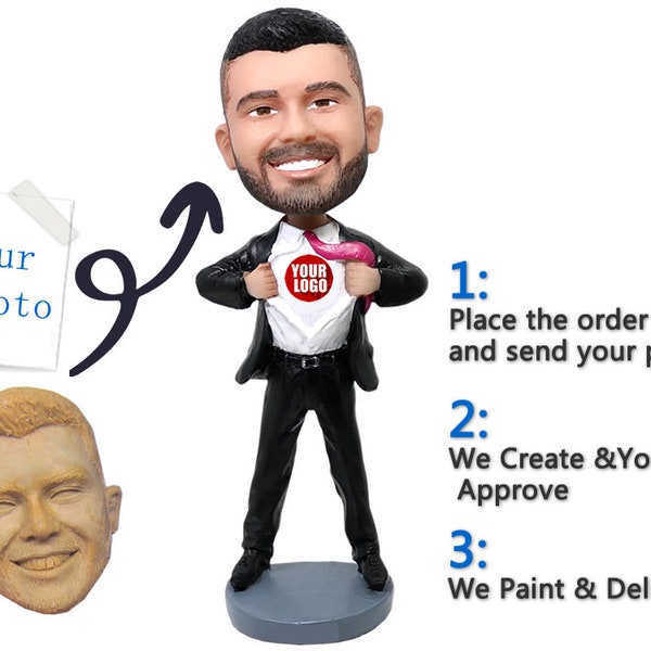 Custom Bobbleheads From Photo - Etsy