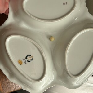 Vintage Reichenbach Germany Porcelain Divided Dish Floral Pattern ...