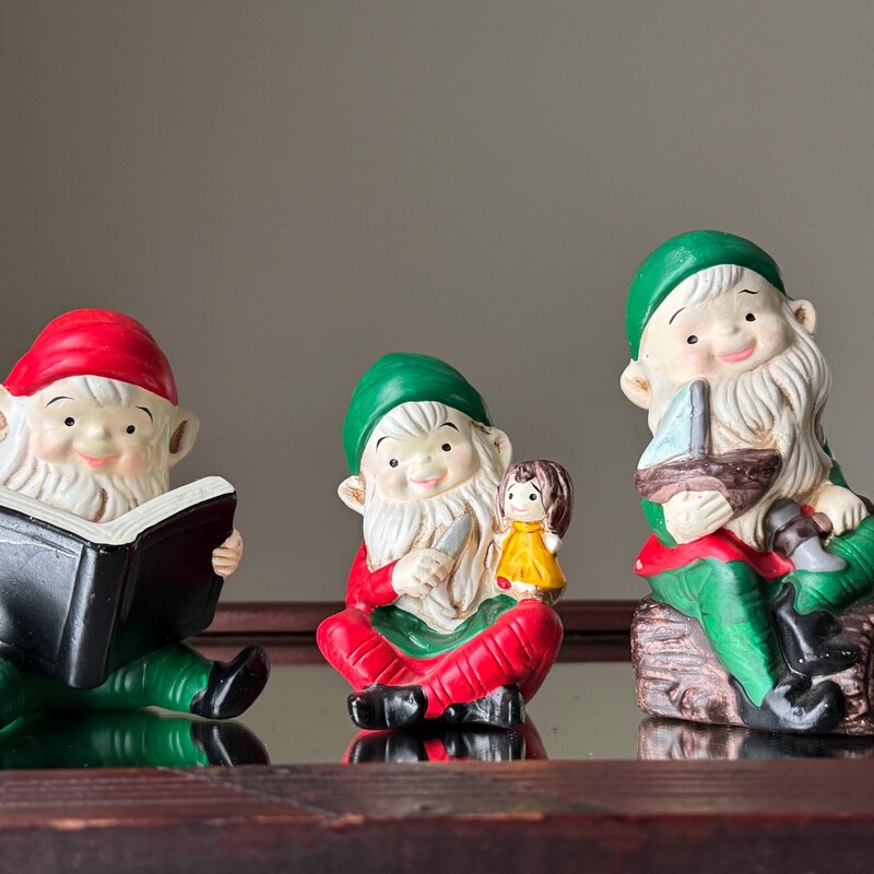 Homco Elves - Etsy