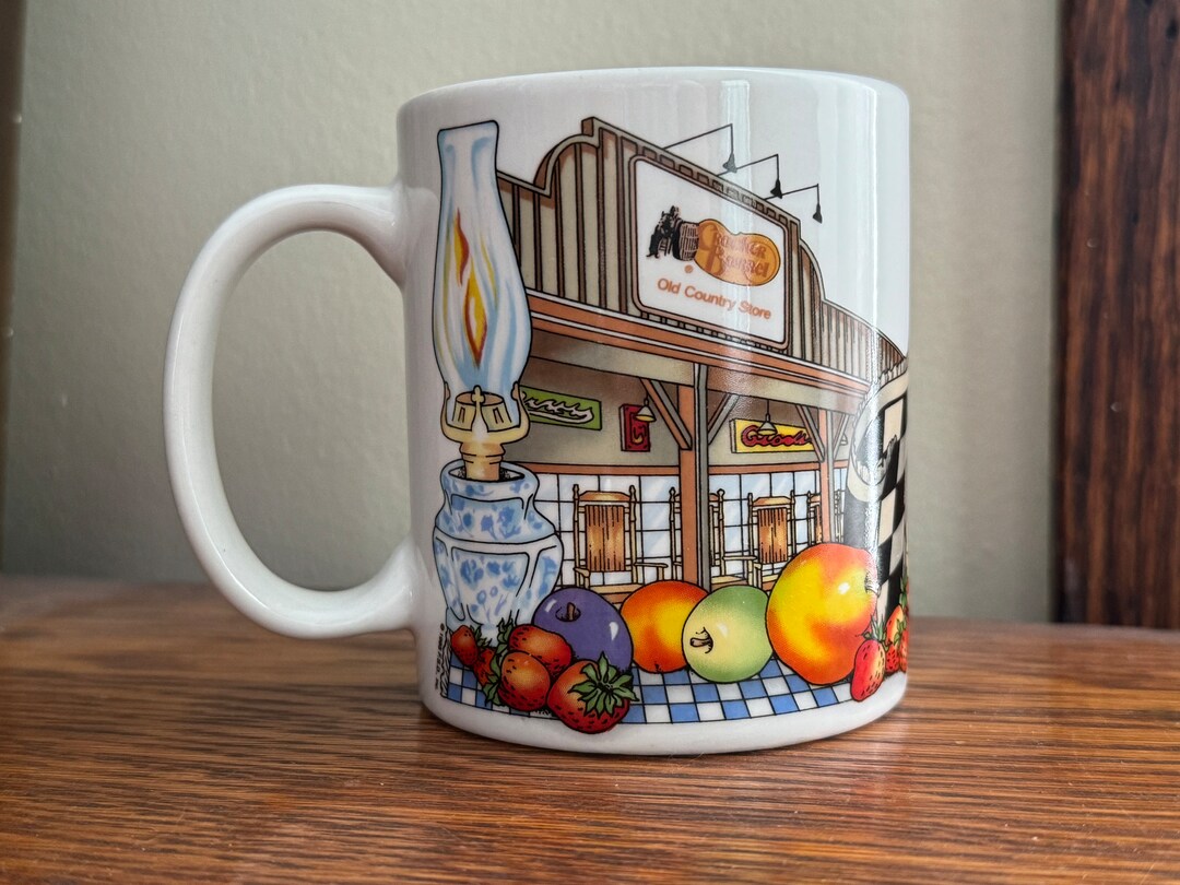 Vintage Cracker Barrel Coffee Mug | Cottage Core Style Cracker Barrel ...