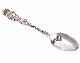Antique sterling silver spoon | Etsy