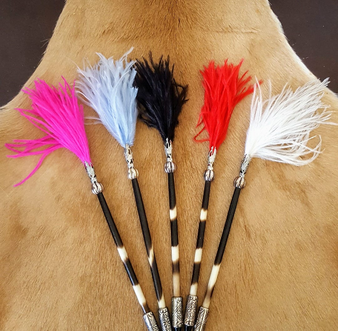 Ostrich Feather and Porcupine Quill Pen - Etsy