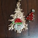 0823 Gold Christmas Tree Snap Necklace With Two Snap Charms - Etsy