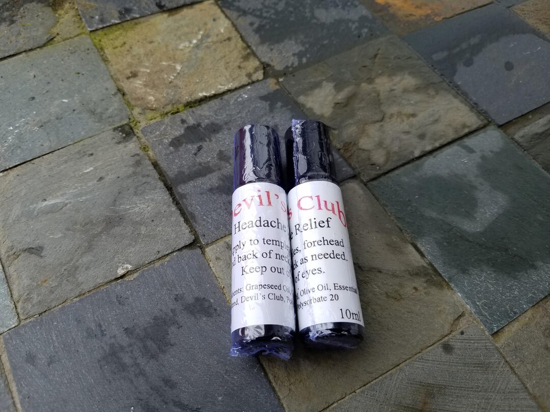 Native American Devil’s Club Headache Relief Essential Oil Blend ...