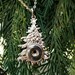 0823 Gold Christmas Tree Snap Necklace With Two Snap Charms - Etsy