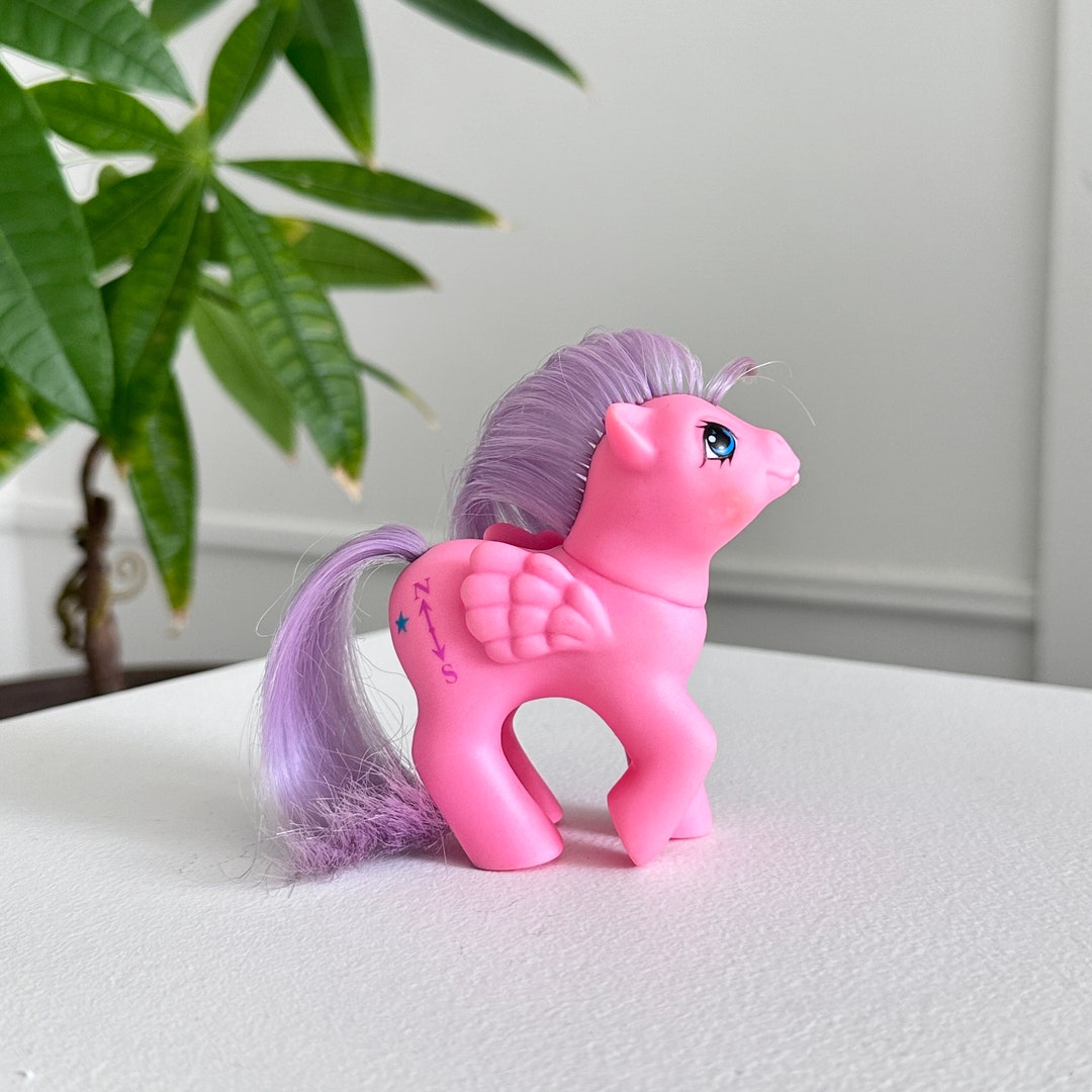 Vintage 1987 Baby North Star First Tooth Pegasus G1 My Little Pony Pink ...