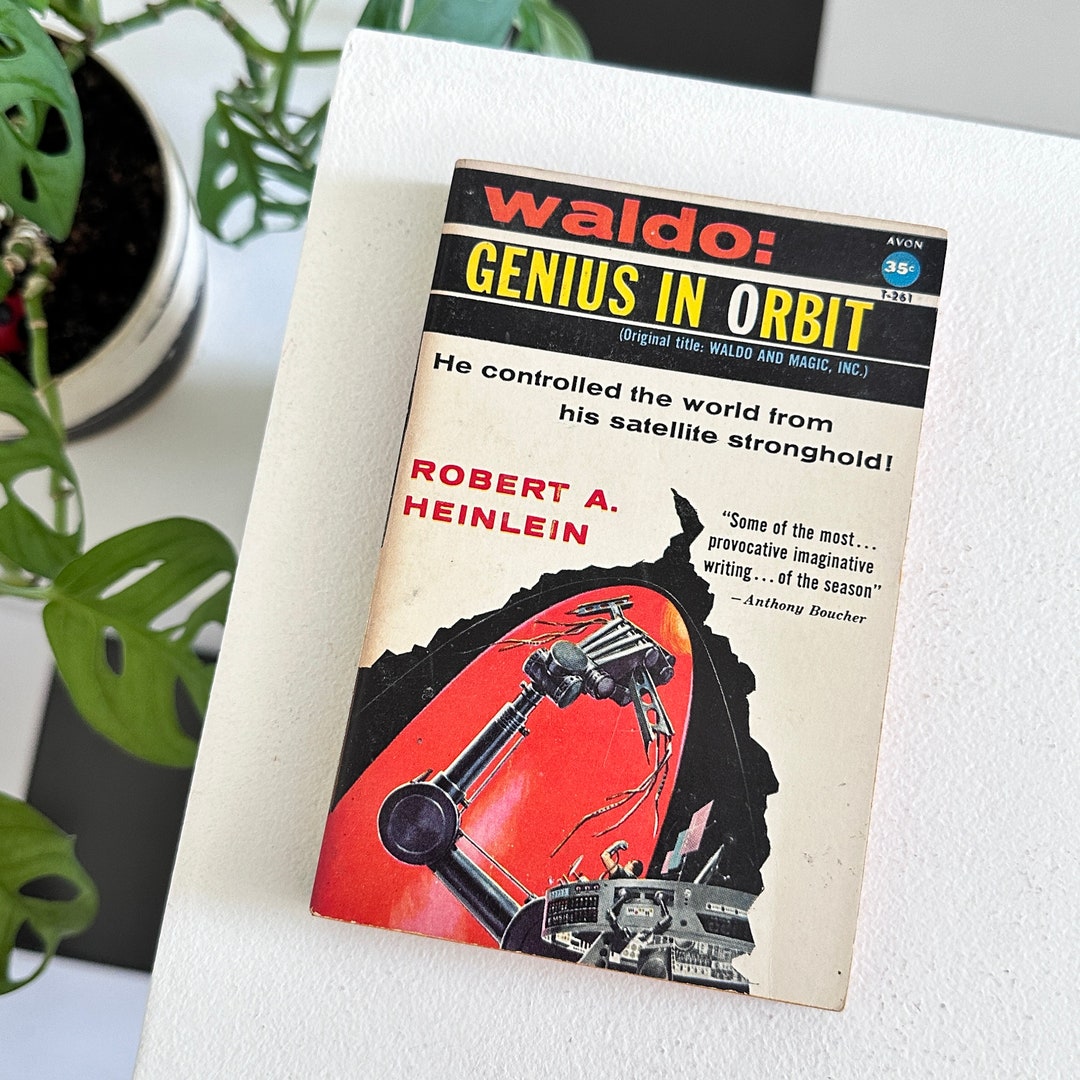 Vintage 1950 Waldo: Genius in Orbit Robert A. Heinlein First Avon ...