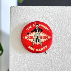 Vintage 1930s I'm A Dandy Holsum Bread Pan Dandy Advertising Original ...