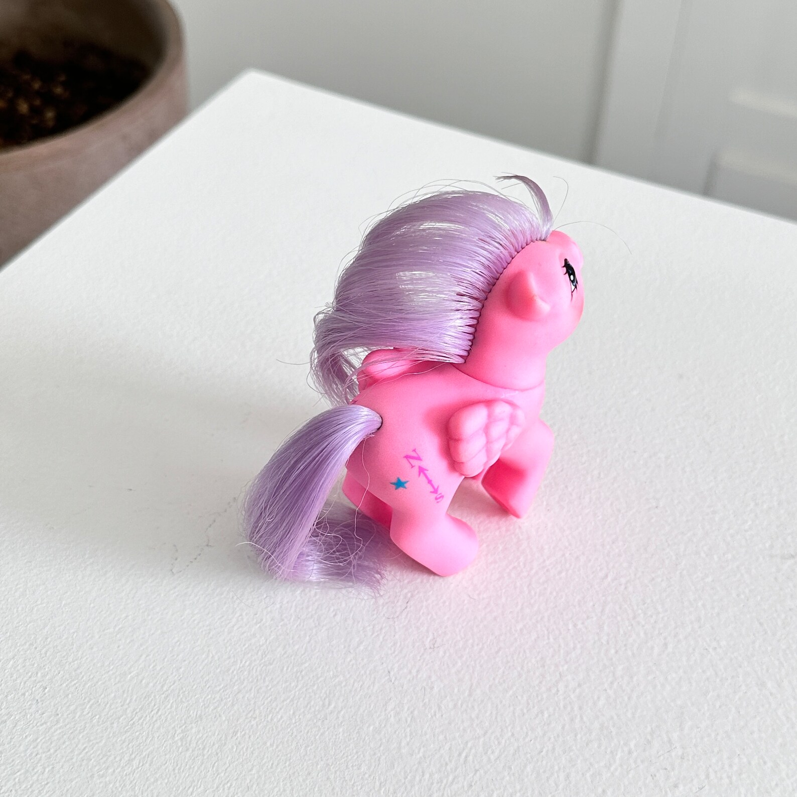 Vintage 1987 Baby North Star First Tooth Pegasus G1 My Little Pony Pink ...