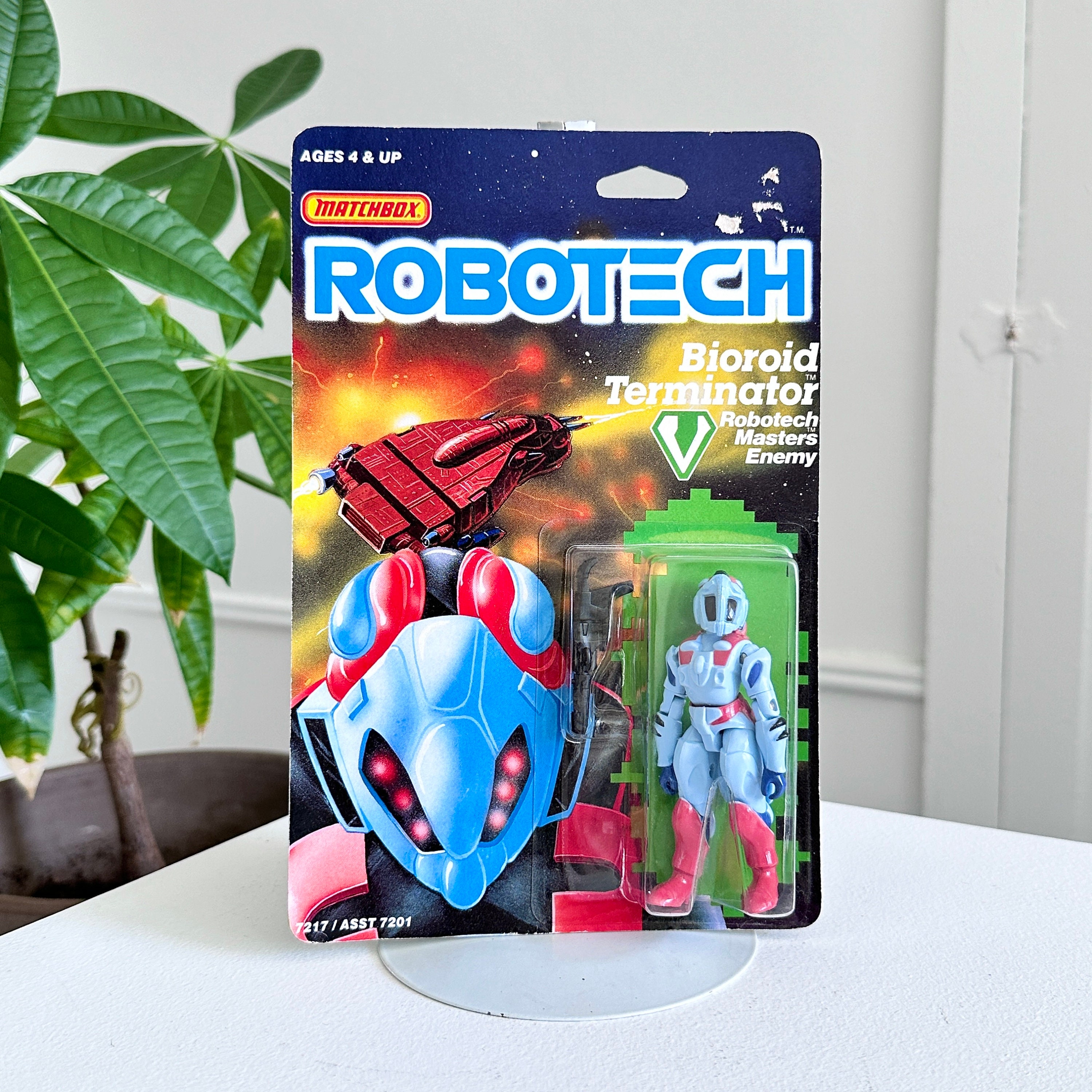 Vintage 1985 Robotech Bioroid Terminator Matchbox Zentraedi Masters ...