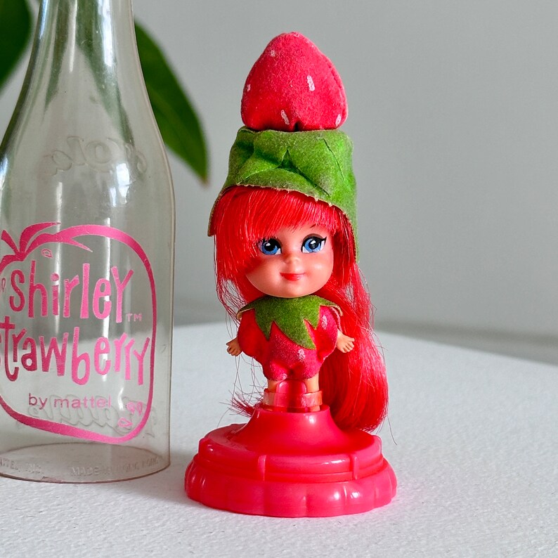 Vintage 1960s Mattel Liddle Kiddles Kiddle Kola Shirley Strawberry Doll ...