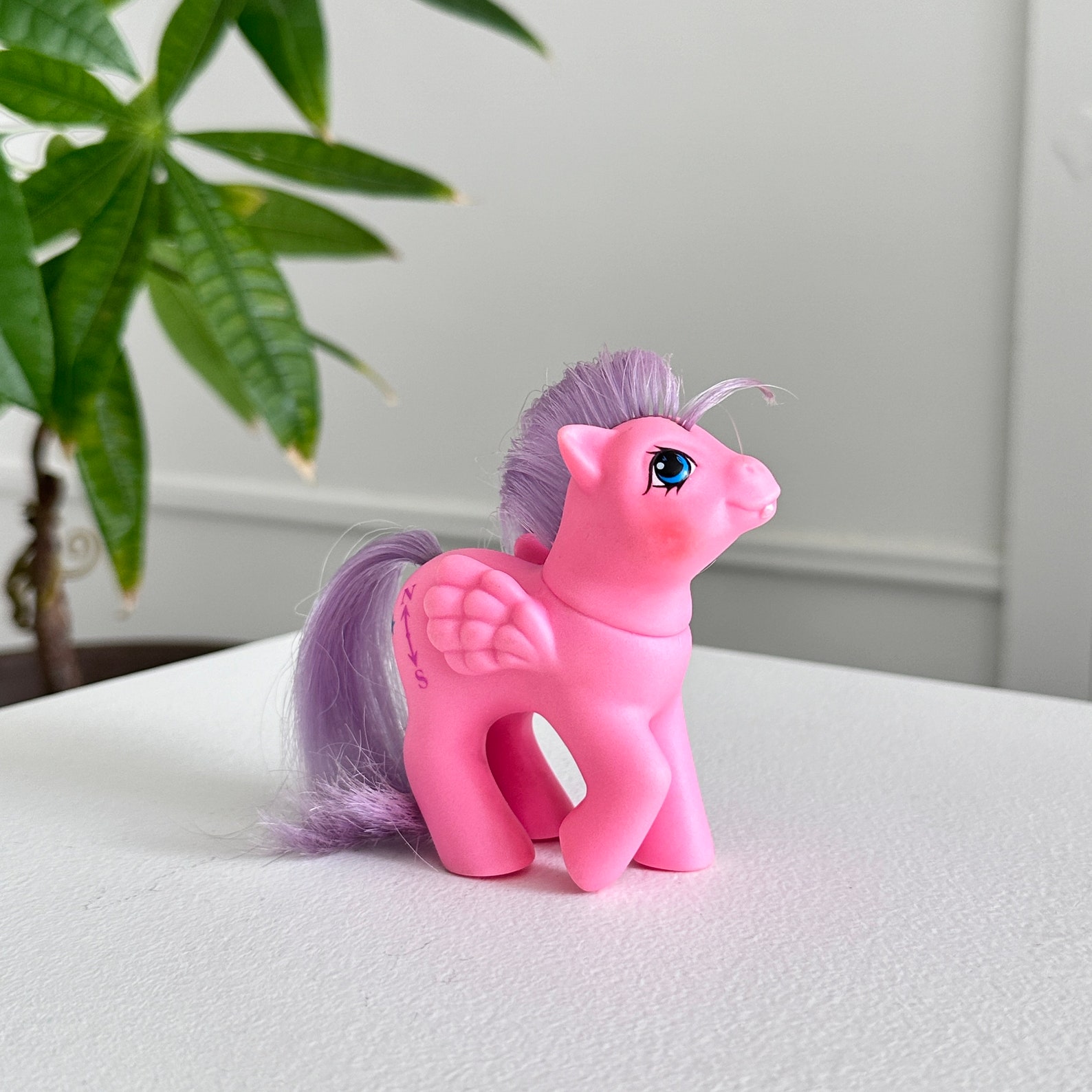 Vintage 1987 Baby North Star First Tooth Pegasus G1 My Little Pony Pink ...