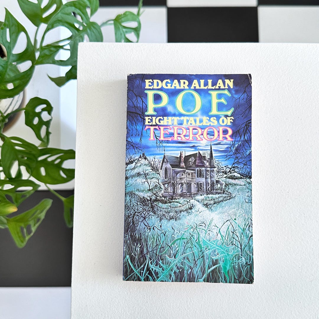 Vintage 1978 Edgar Allan Poe Eight Tales of Terror Collected Short ...