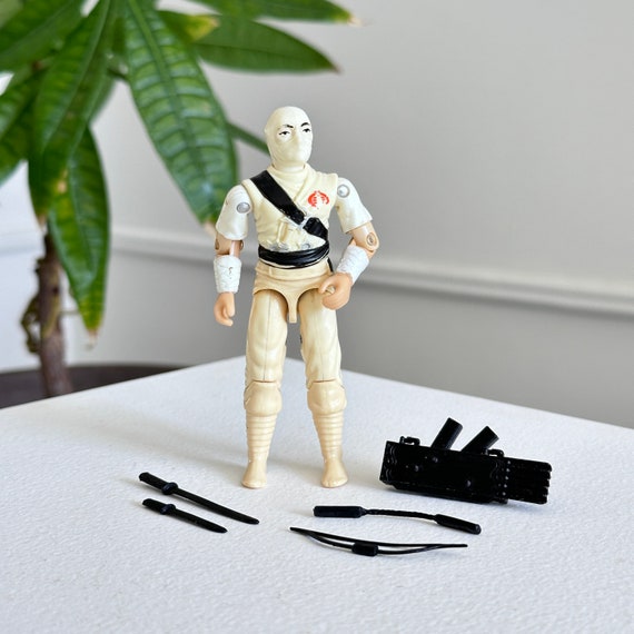 Complete Vintage 1984 Storm Shadow GI Joe Action Figure Cobra ARAH Hasbro W Accessories Backpack Bow Katana Wakizashi Nunchucks White Etsy Canada
