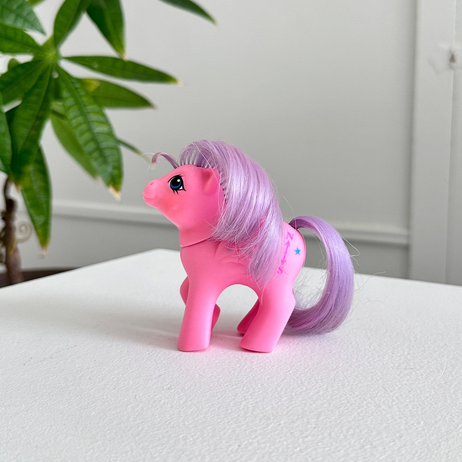 Vintage 1987 Baby North Star First Tooth Pegasus G1 My Little Pony Pink ...