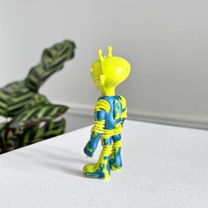 RARE Vintage 1968 Colorforms Outer Space Men Original Alpha 7 Mini ...