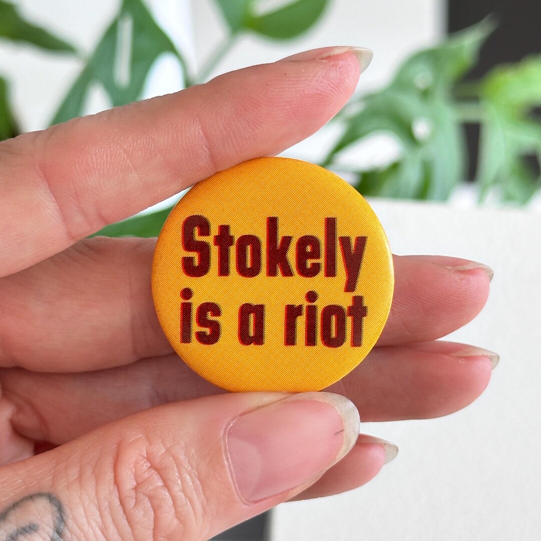 RARE Vintage 1960s Civil Rights Movement Stokely is a Riot Original ...