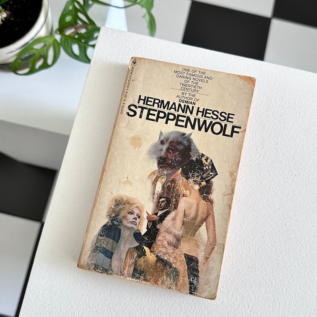 Vintage 1969 Herman Hesse Steppenwolf Existential Fiction Autobiography ...