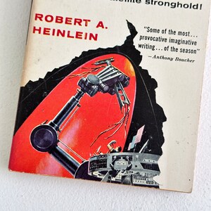 Vintage 1950 Waldo: Genius in Orbit Robert A. Heinlein First Avon Printing Pulp Science Fiction ...