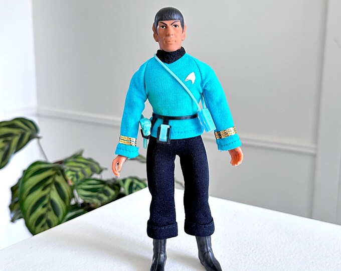 Complete Vintage 1974 Mego Star Trek Spock 8" Clean Action Figure TOS ...
