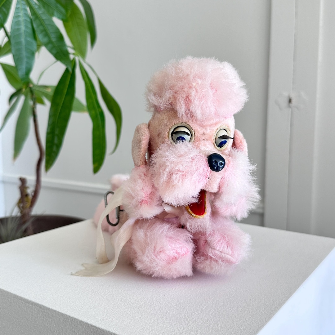Working Vintage 1960s Cragstan Sleepy Poodle Musical Wind up Automaton ...