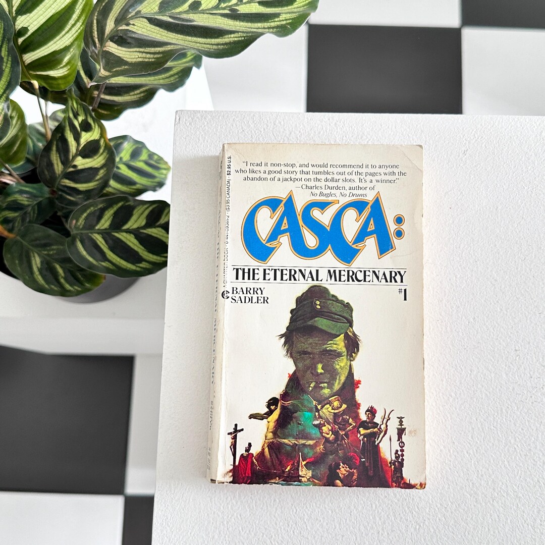 Vintage Casca #1 the Eternal Mercenary Barry Sadler 1986 Early Printing ...