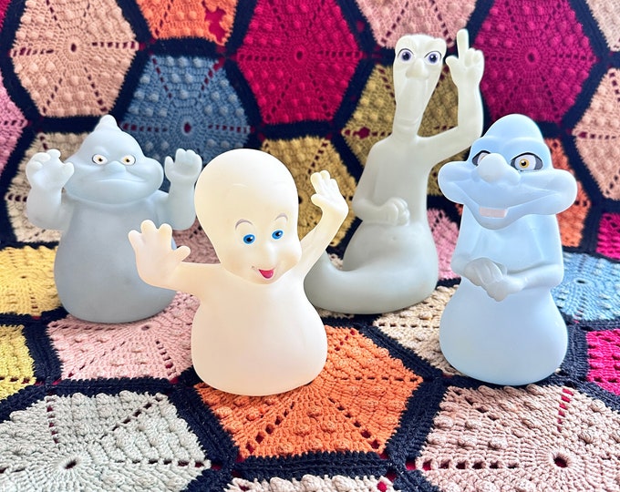 Vintage Complete 4x Set 1995 Casper the Friendly Ghost + the Ghostly ...