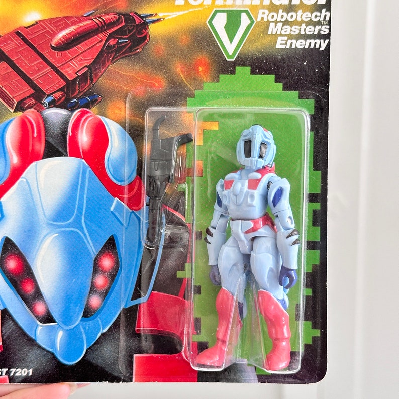 Vintage 1985 Robotech Bioroid Terminator Matchbox Zentraedi Masters ...