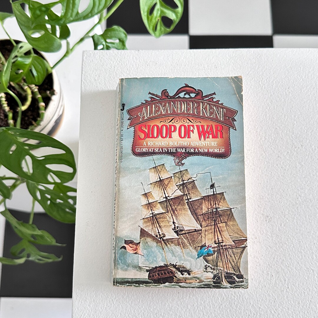 Vintage 1983 Sloop of War Alexander Kent Richard Bolitho Nautical ...